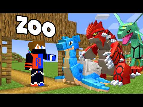 NOOB vs PRO POKEMON ZOO in Minecraft