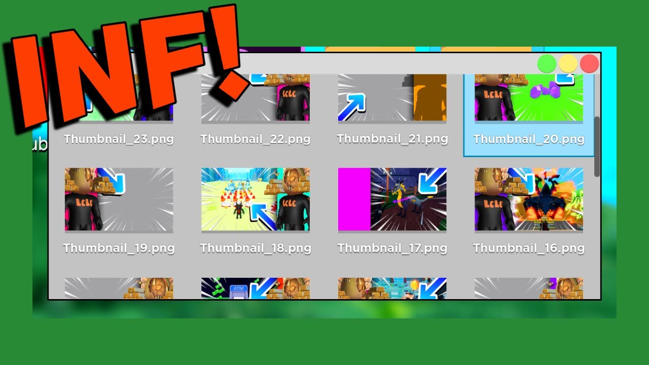 HOW TO GET UNLIMITED THUMBNAILS IN YOUTUBE SIMULATOR Z - YouTube