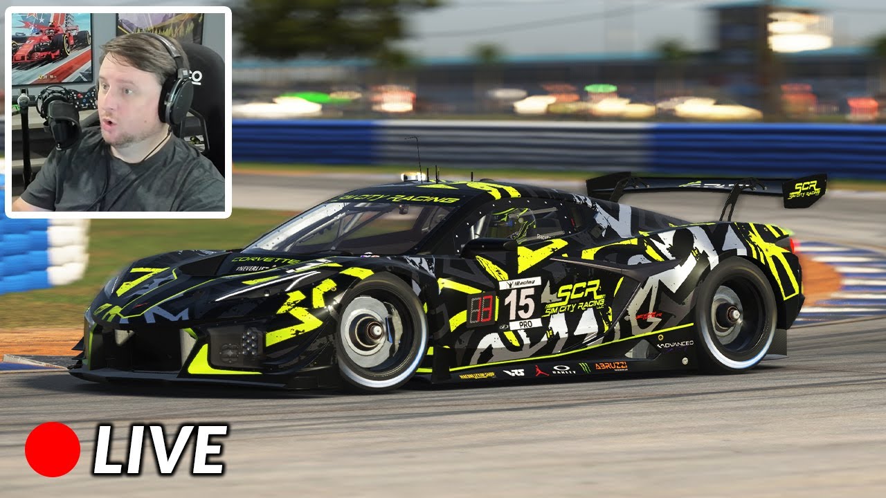 🔴 LIVE - Sim Racing GT3 & IMSA | iRacing - YouTube