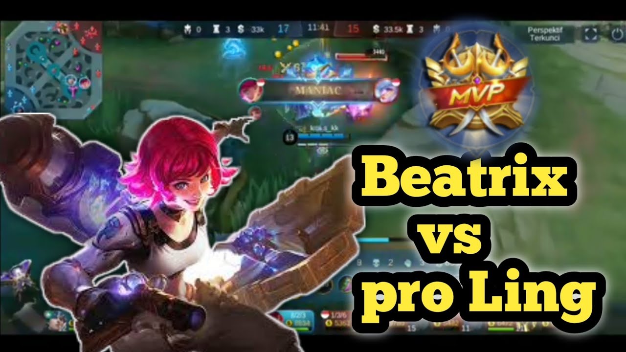 Beatrix MANIAC! Beatrix hard game - gameplay beatrix ~ Mobile legends ...