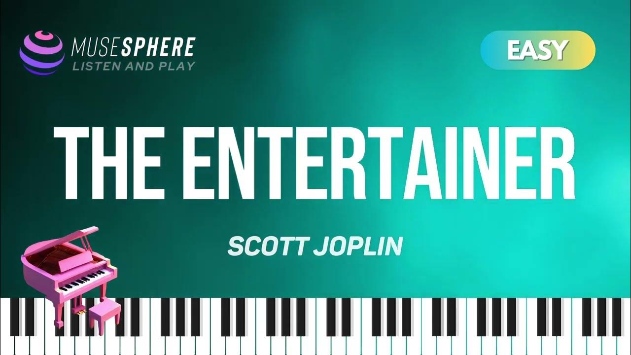 Let's PLAY / The Entertainer Scott Joplin Piano Tutorials & Sheet Music - YouTube