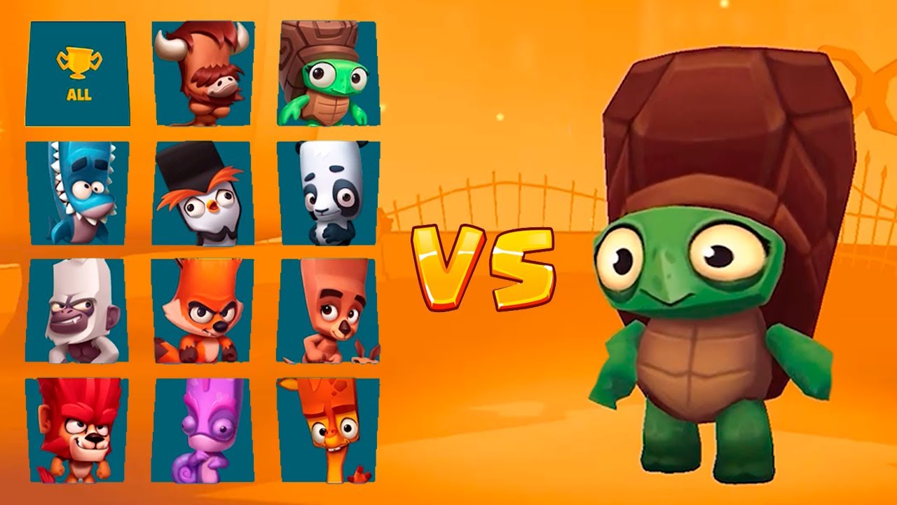 SHELLY vs ALL ANIMALS!! - Zooba Best Moments - YouTube