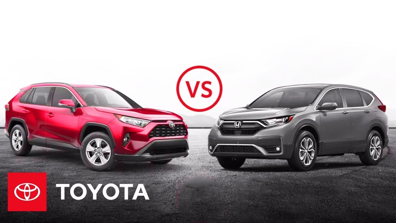 2020 Toyota RAV4 vs 2020 Honda CR-V SUV Comparison, Advantages ...