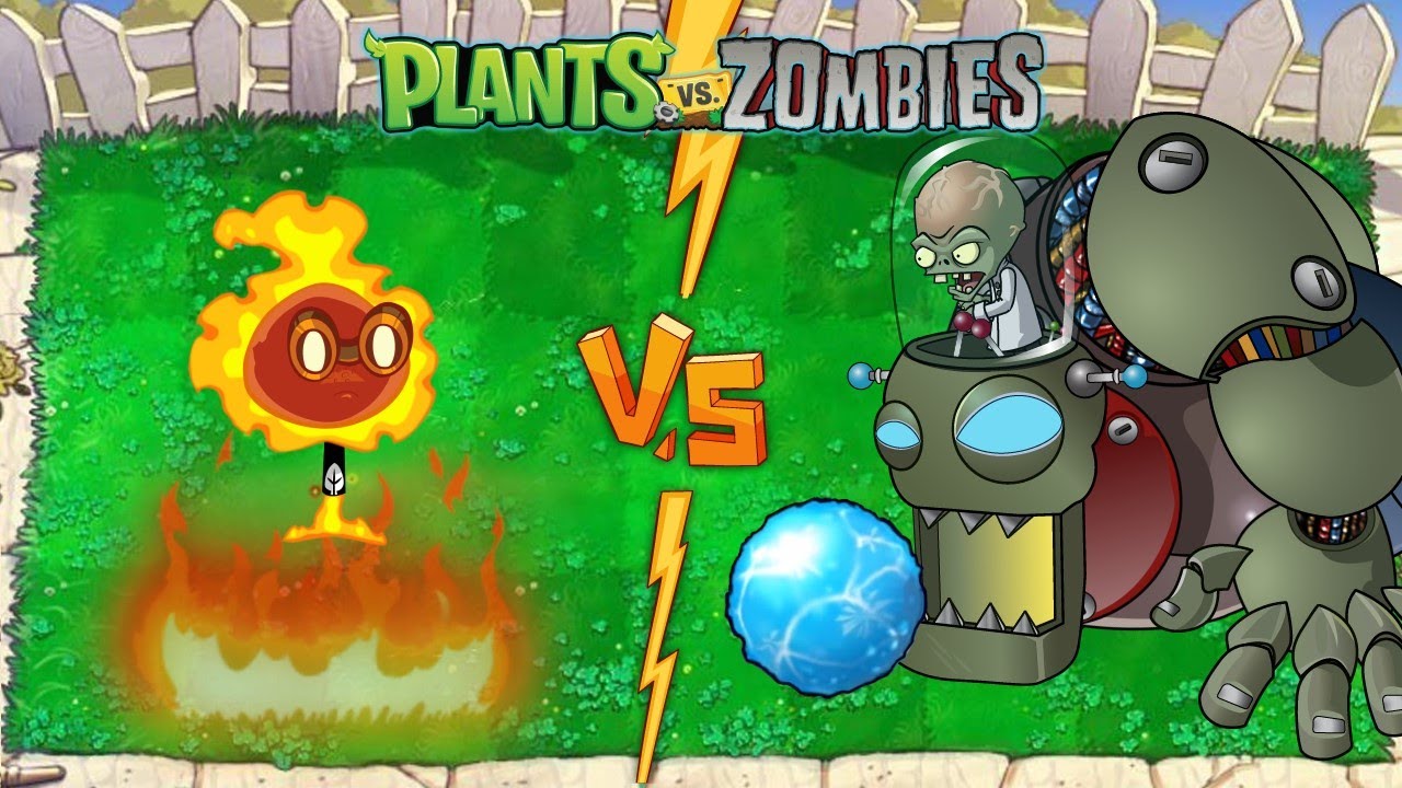 SOLAR FLARE Plants VS DR. ZOMBOSS (PvZ 2) | Plants Vs Zombies: Garden ...