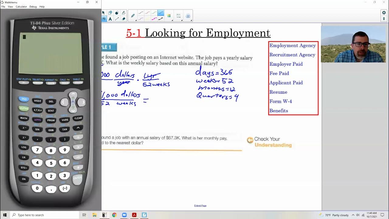 Financial Algebra Chapter 5-1 Video - YouTube