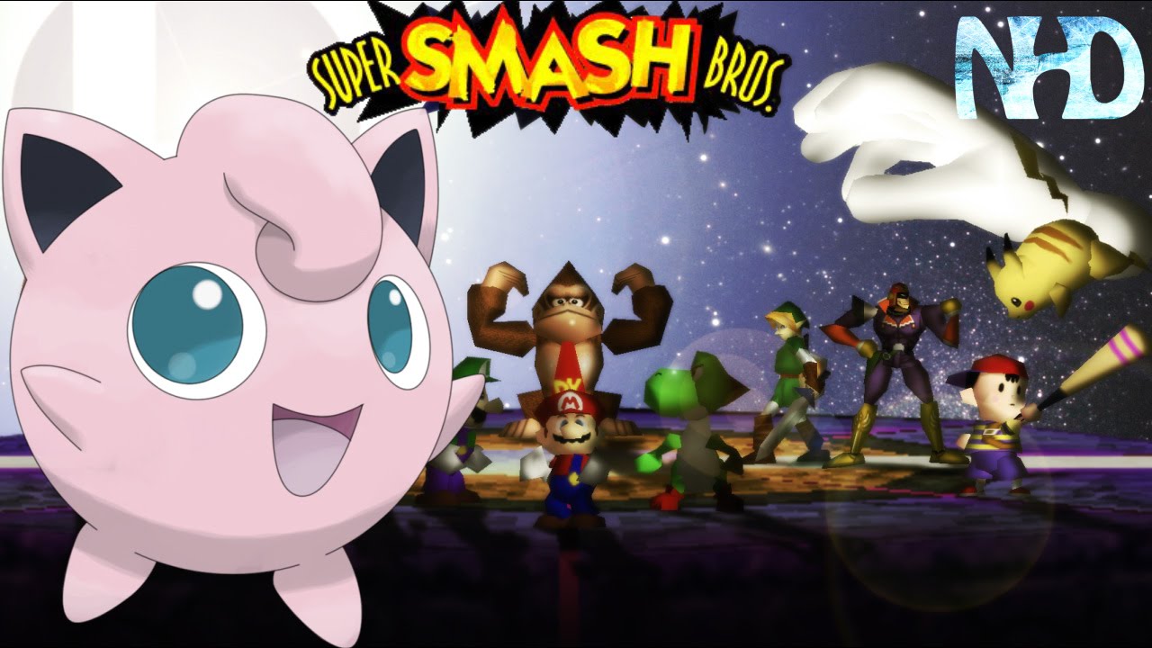 Let's Play Super Smash Bros (N64): Jigglypuff - YouTube