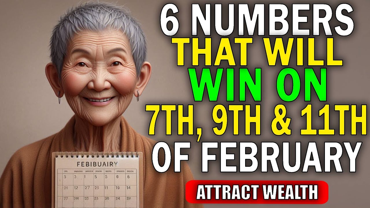 6 Lucky Numbers to FOCUS and GET RICH on 7TH, 9TH and 11TH, FEBRUARY ...