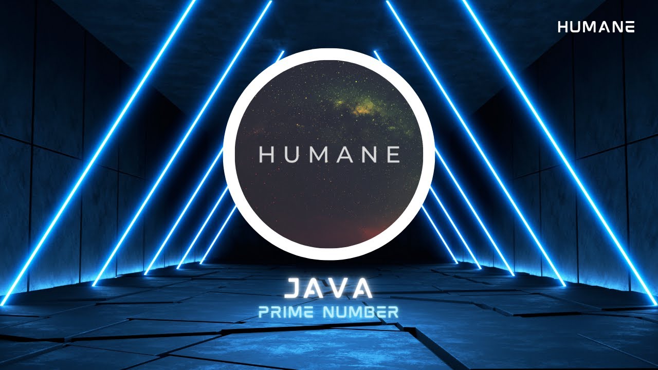 JAVA Program to check for prime number. - YouTube