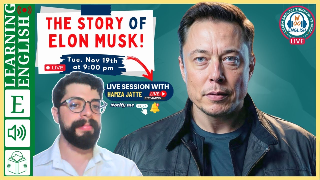 Learn English Through Listening🔥 | LIVE PRACTICE | Elon Musk - YouTube