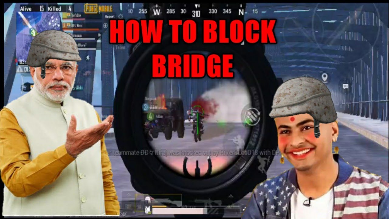 How to block bridge in PUBG |😂😂😂😂 - YouTube