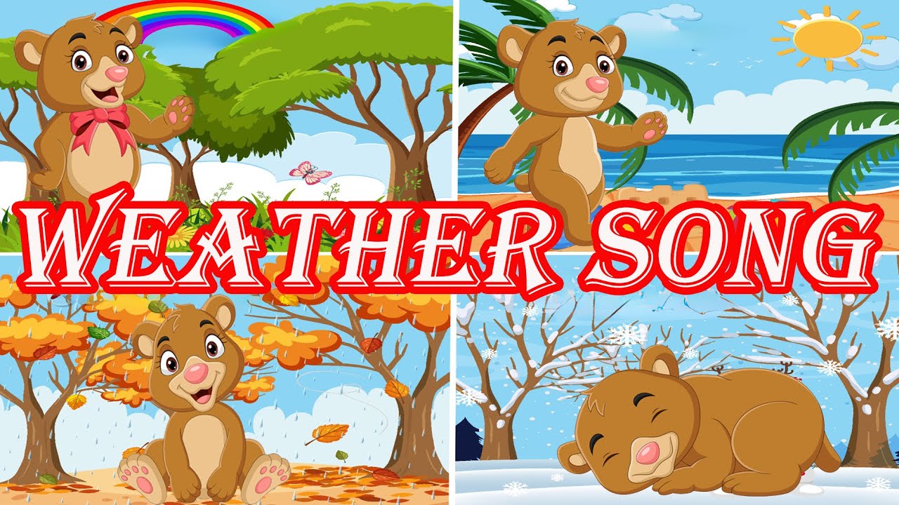 Weather Song | Kids & Nursery Rhymes | Sing Along Song | Animated - YouTube