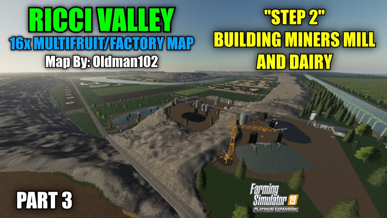Ricci Valley 16x Multifruit & Factory Map (By: Oldman102) Tutorial ...