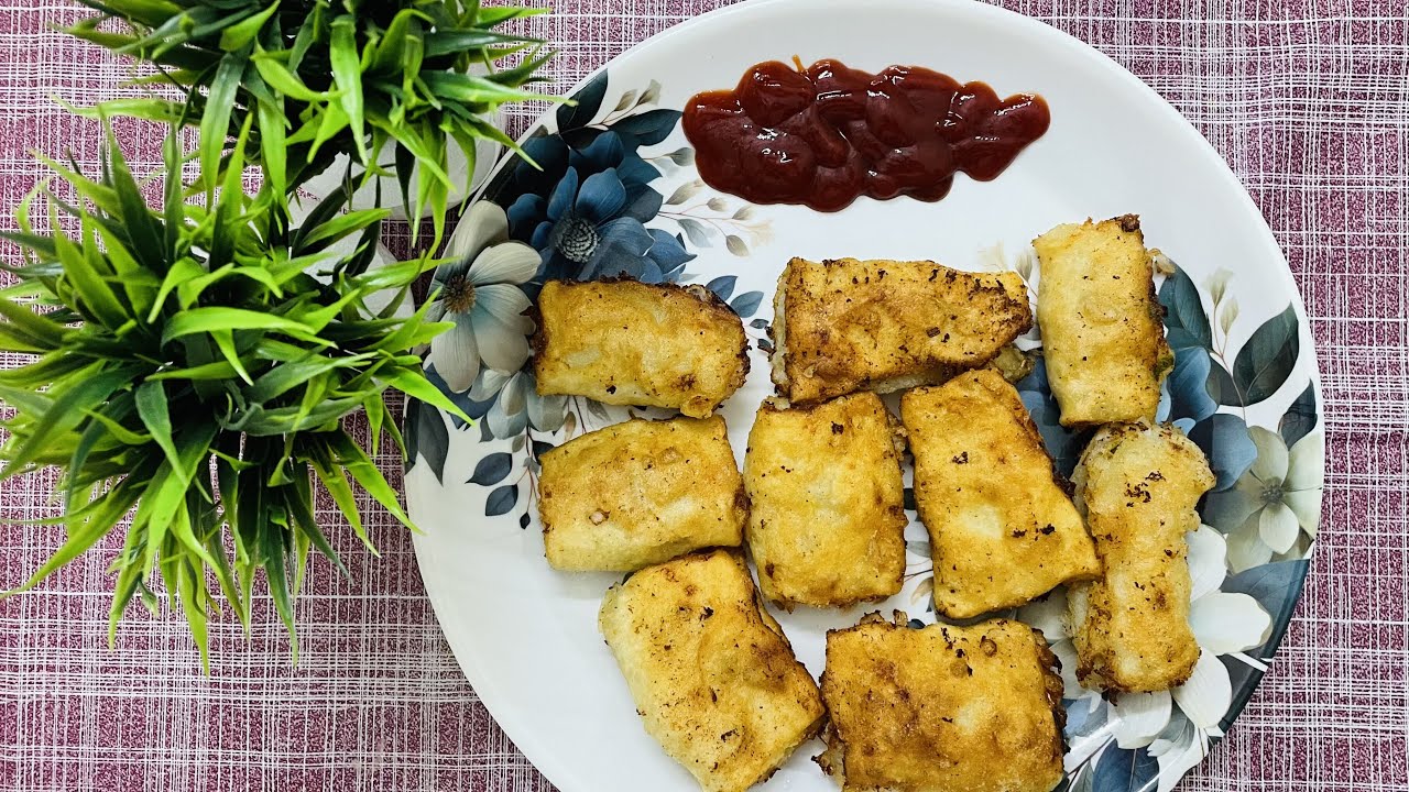 #18 Potato Egg Parcel | A Quick & Simple Snacks - YouTube