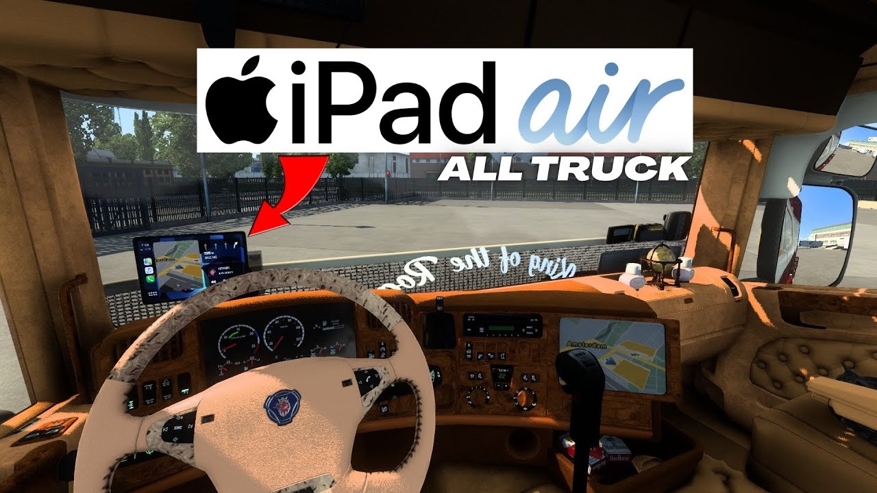 [ ETS2 V1.43 ] IPAD AIR 2020 ADDON ALL TRUCK EuroTruckSimulator2 - YouTube