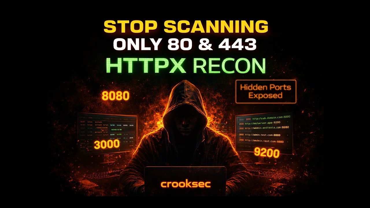 STOP Scanning Only 80 & 443 | Professional HTTPX Recon Workflow - YouTube