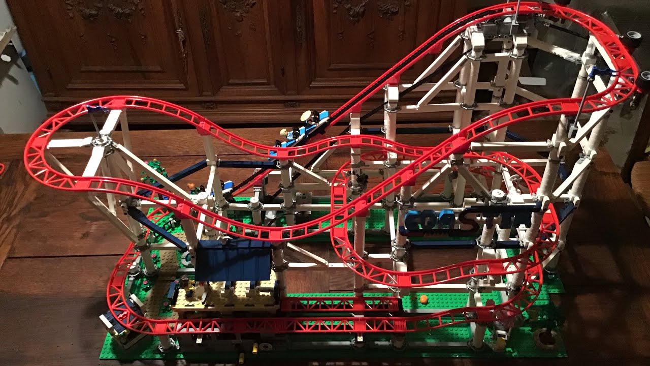 Roller Coaster Lego - YouTube