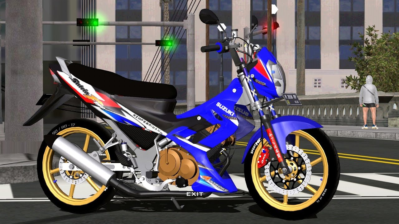 MOD SUZUKI SATRIA FU || GTA SA ANDROID - YouTube