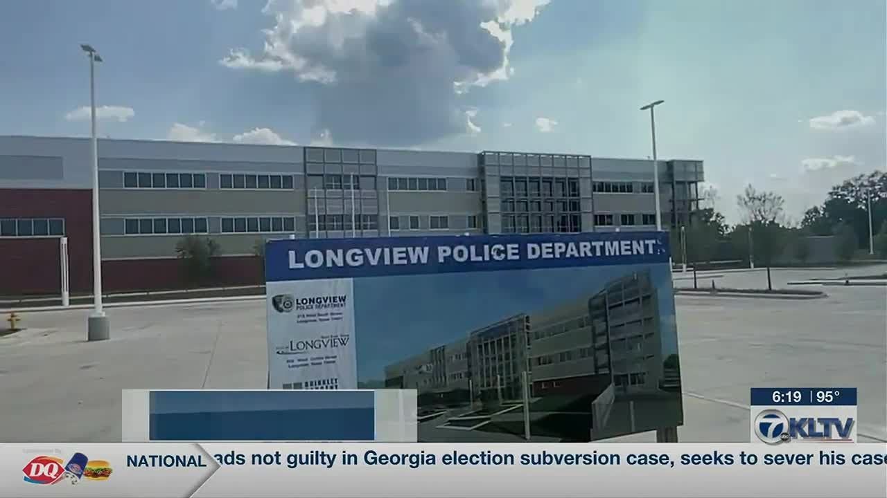 New Longview central police station slated to open this fall - YouTube