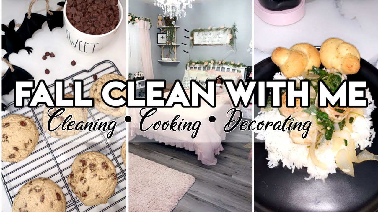 FALL CLEAN WITH ME | CLEANING MOTIVATION | FALL CLEAN WITH ME - YouTube