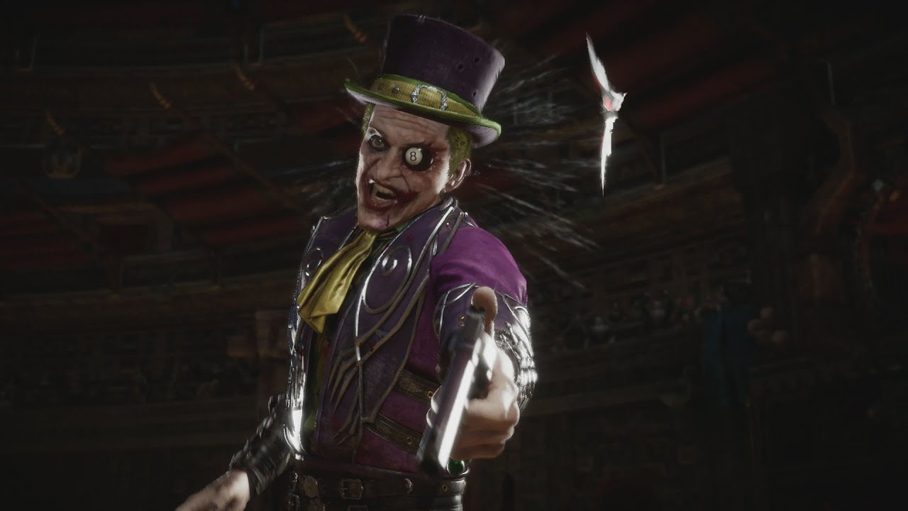 MK11 Joker vs kitana with ghost - YouTube