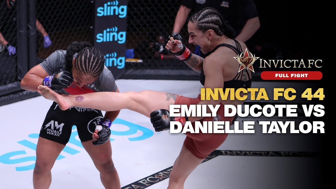 Emily Ducote with KO of the Year Head Kick at Invicta FC 44 - Full Fight