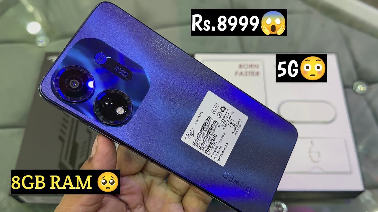 Itel P55 5G unboxing, First Look & Review 🔥⚡️⚡️| Rs.8999😳Itel P55 5G ...