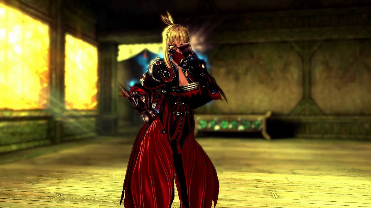 Blade & Soul Online Sexy Kung Fu Master Gon Female Emotes 1080p - YouTube