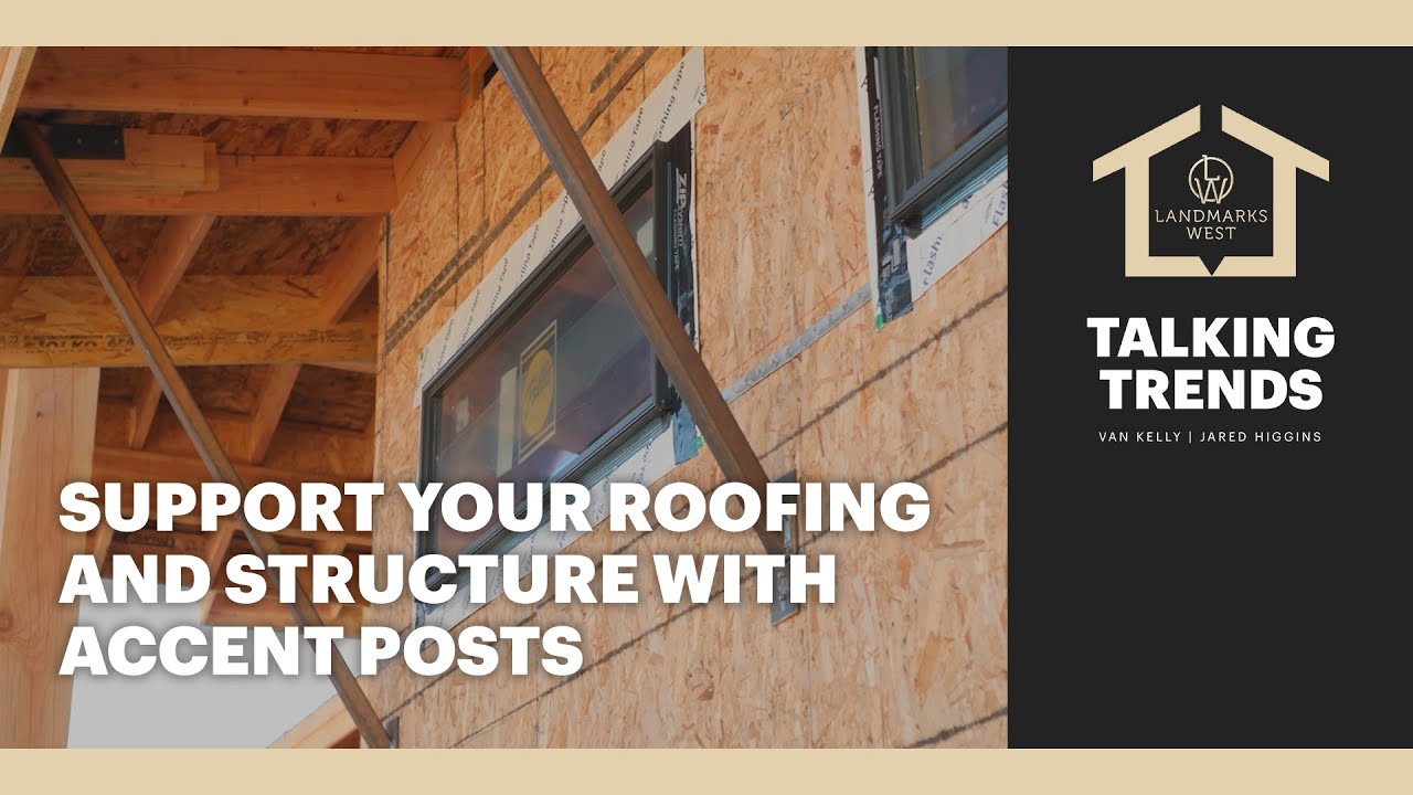 Support Your Roofing and Structure with Accent Posts - YouTube
