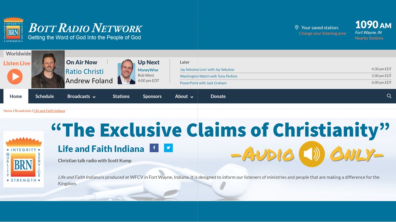 Andrew Foland on the Scott Kump Radio Show (“Exclusive Claims of ...