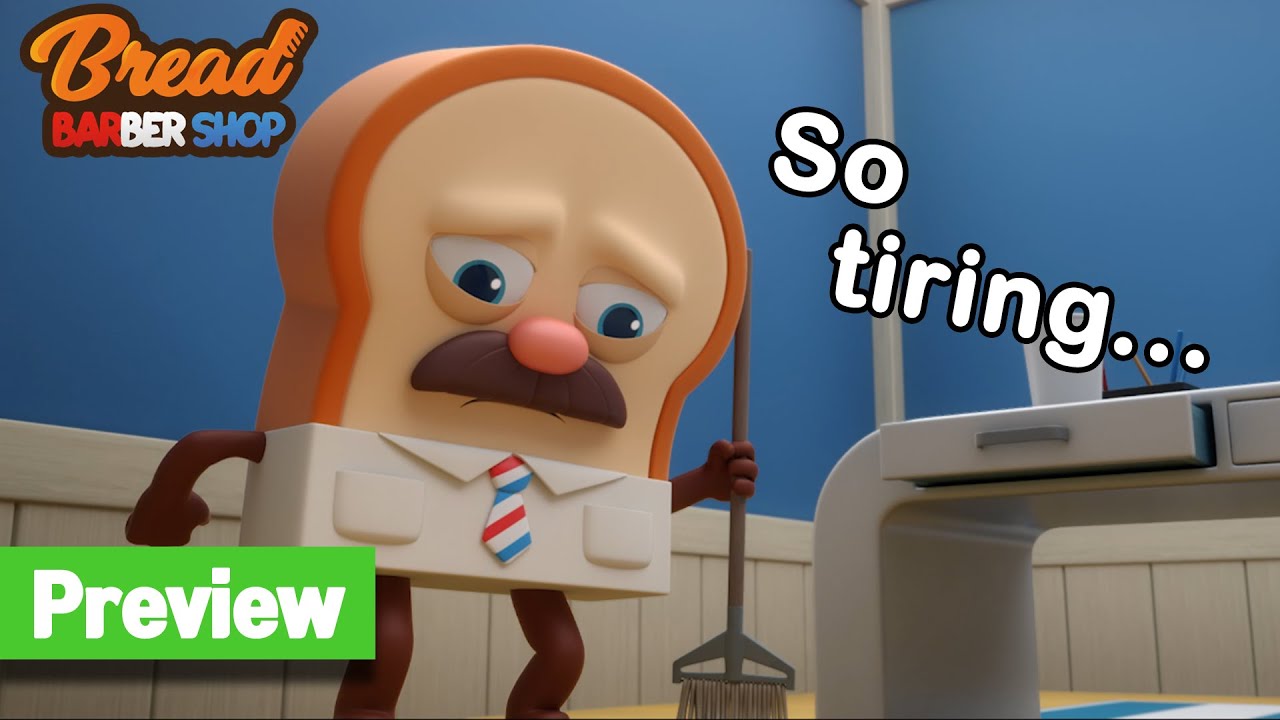 BreadBarbershop | ep16 | The Magic Scissors | preview | english/animation/dessert/cartoon - YouTube