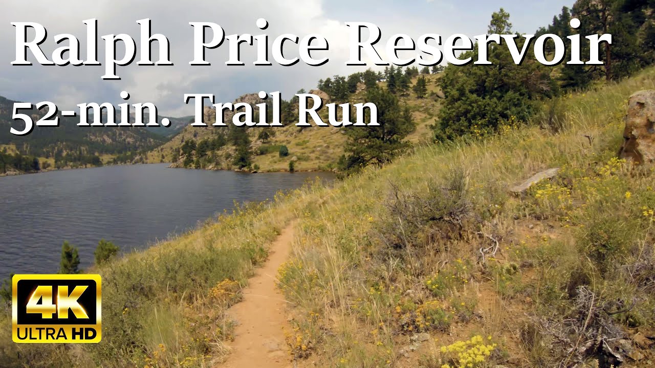 52-min Trail Run | Ralph Price Reservoir | Virtual Running Video for ...