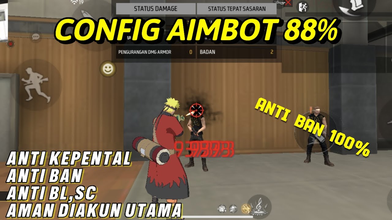 📁CONFIG AIMBOT 88% VVIP | ANTI BAN 100% | FREEFIRE AIMBOT‼️ # ...