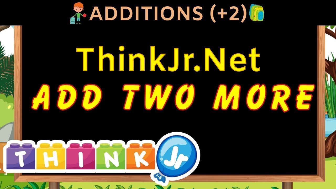 Addition plus 2 | Easy Math | ThinkJr Creations - YouTube
