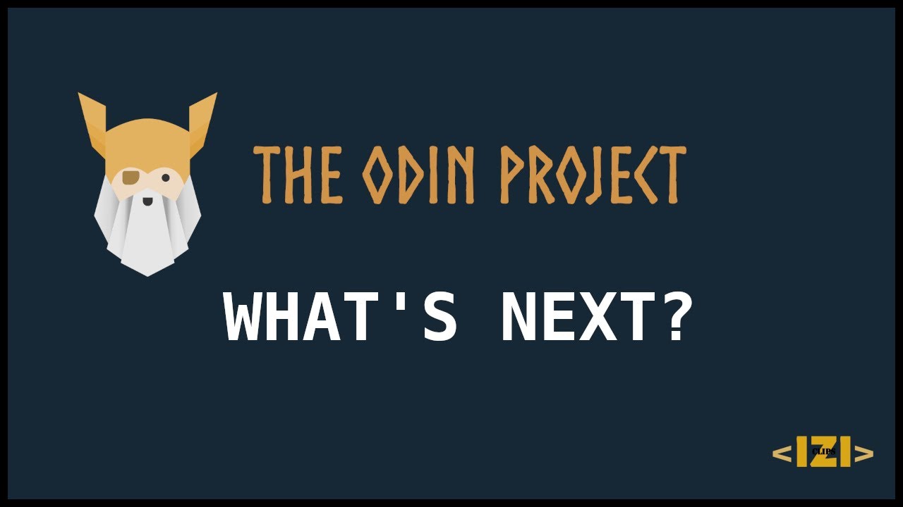 WHAT COMES NEXT AFTER THE ODIN PROJECT FOUNDATIONS - YouTube