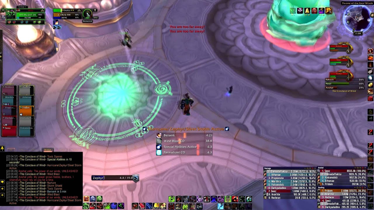 Insane vs The Conclave of Wind (10 Heroic) - Tauri-wow - YouTube