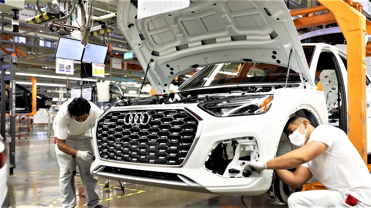 2023 AUDI Q5 PRUDUCTION at the Audi Mexico Factory |Complete MULTI ...