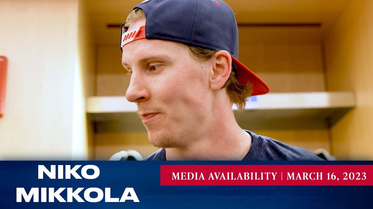 New York Rangers: Niko Mikkola Pregame Media Availability | Mar. 16 ...