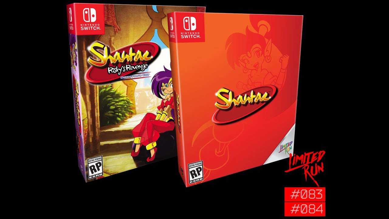 Switch Limited Run #83T - Shantae & Shantae Risky's Revenge Collector's ...