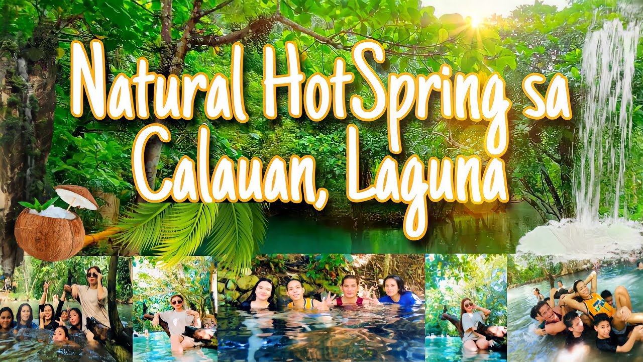 CAMP SILVA NATURAL HOTSPRING sa Calauan Laguna | TGIT - YouTube
