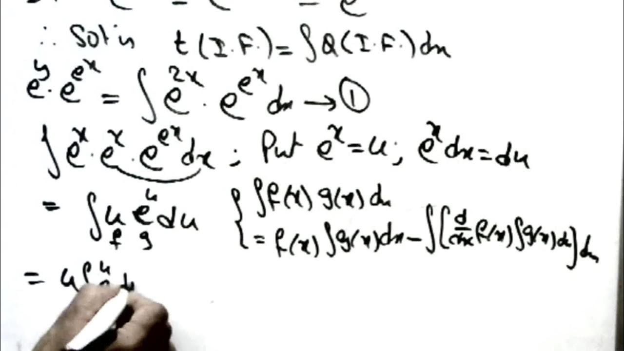 ORDINARY DIFFERENTIAL EQUATIONS ENGINEERING MATHS - YouTube