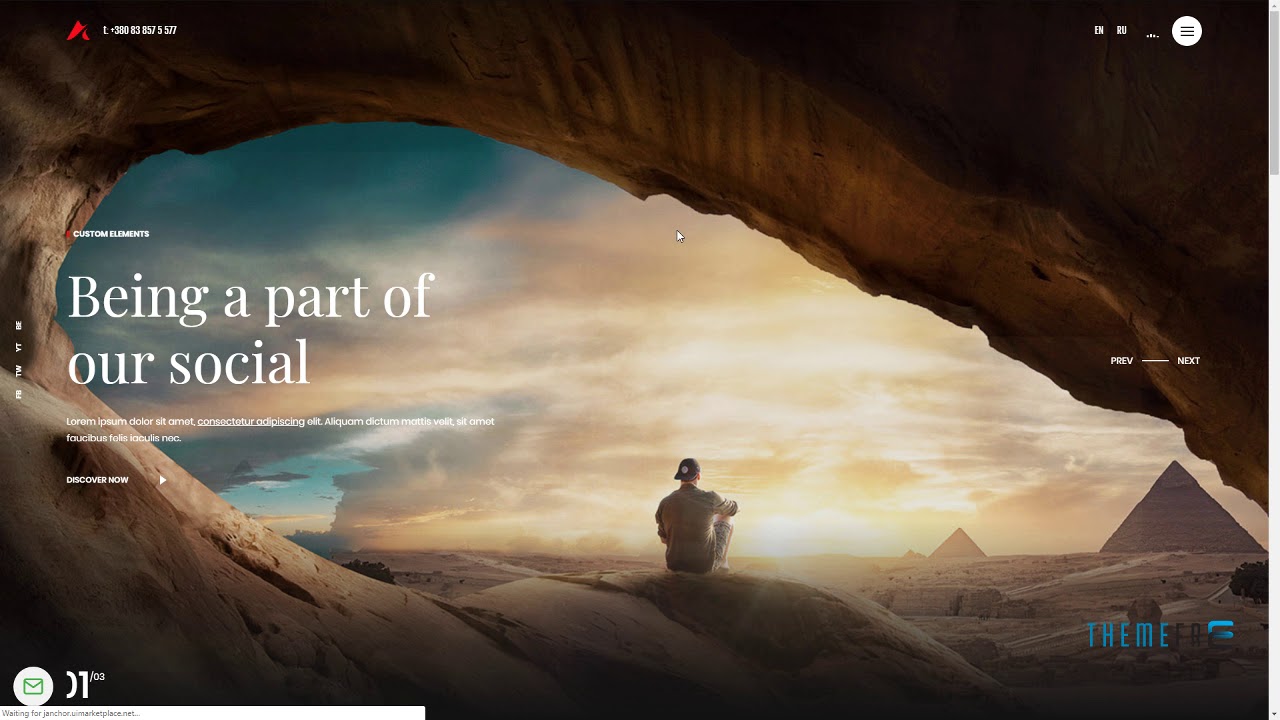 Anchor Freelancer and Creative Agency Portfolio Joomla Template - YouTube