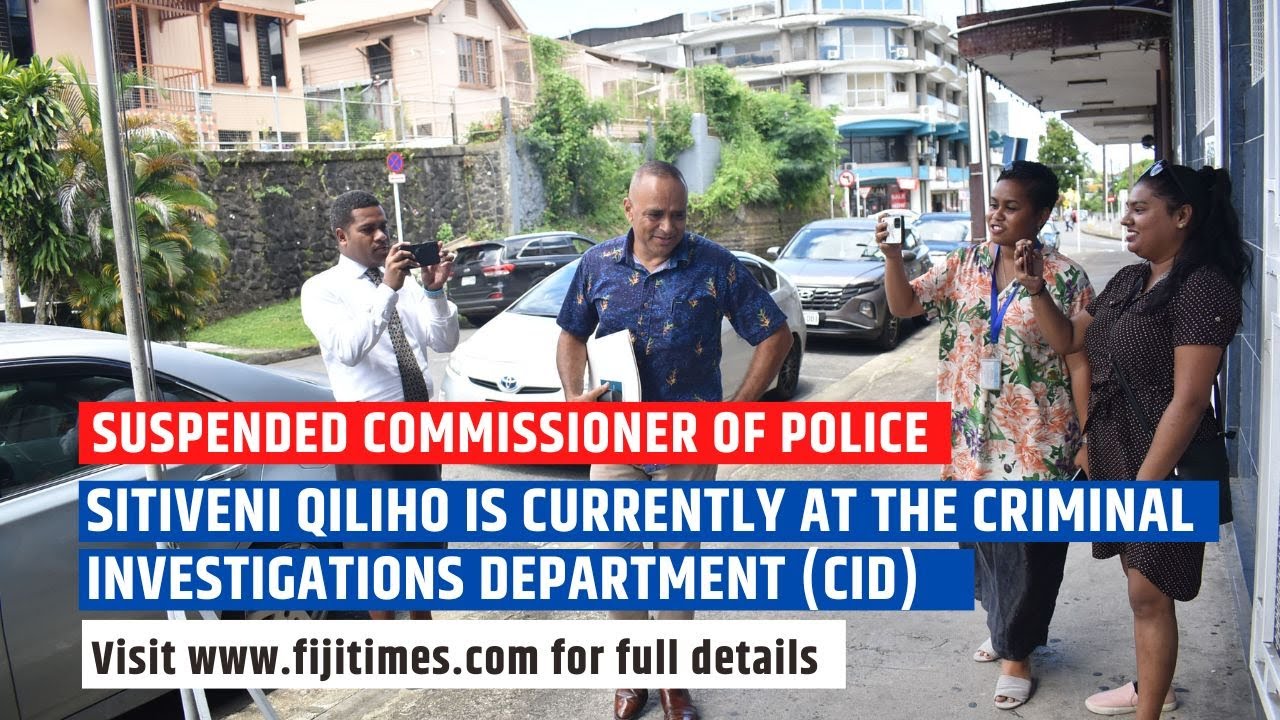 THE FIJI TIMES | Qiliho at CID Headquarters - YouTube