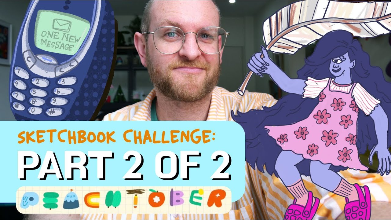 Peachtober PART 2 - New Idea Generation | Drawing Every Day In October ...