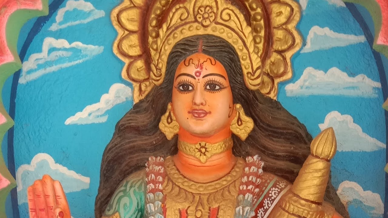 সিমেন্ট এর তৈরি লক্ষি ঠাকুর। how to make concrete Laxmi Mata ! Laxmi ...
