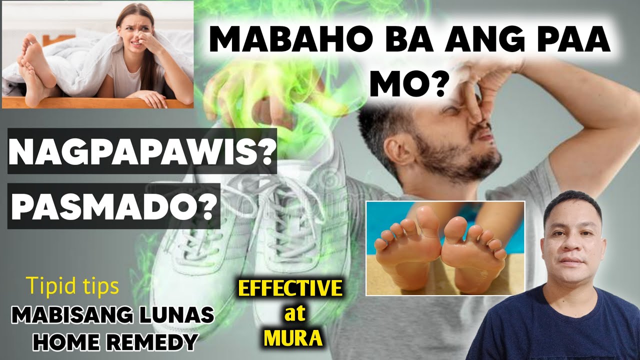 Gamot sa Mabaho at Pasmadong Paa | Kuya Jimz - YouTube