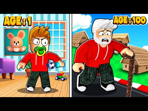 ROBLOX CHOP AND FROSTY AGE EVERY SECOND AND BECOME GOD