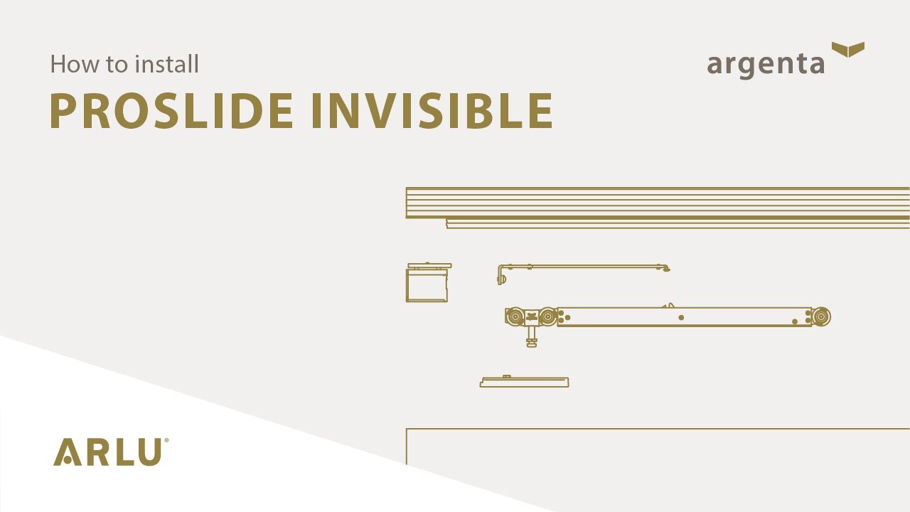 proslide invisible: installation video (English version) - YouTube