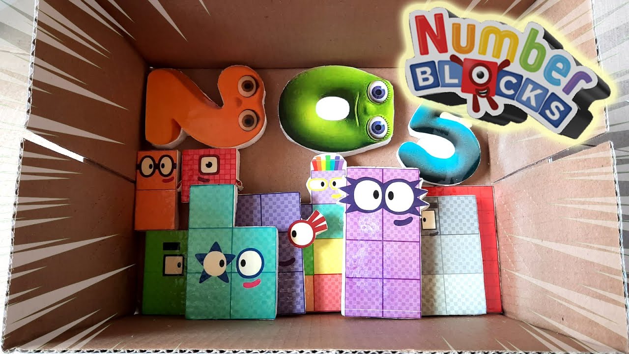 #1075 Unlocking BOX Numberblocks Hypnotic Numberblocks ASMR: Soft Whispers and Visual Stimuli 0 ...