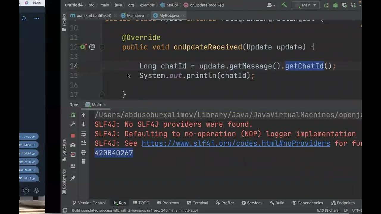 10-lesson. Telegram BOT Execute - YouTube