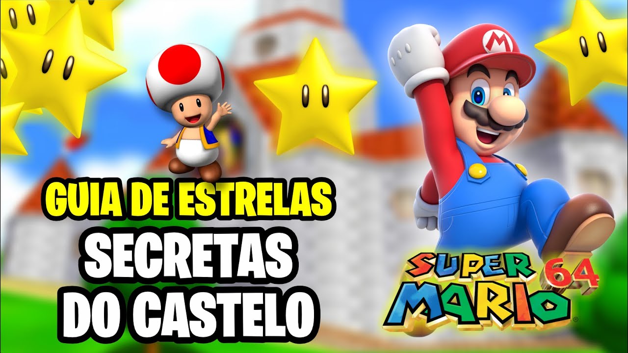 Super Mario 64 (PC Port) - Castle Secret Stars - Guia de todas as ...